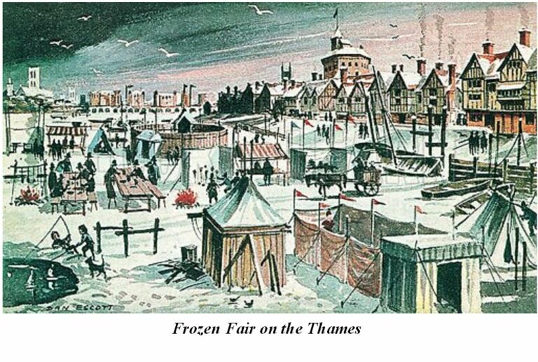 Fairs on a frozen Thames - The History Portal